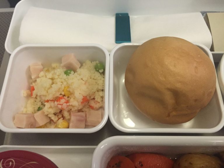 Flight Review: Cathay Pacific Next to a Baby On Board - TravelUpdate