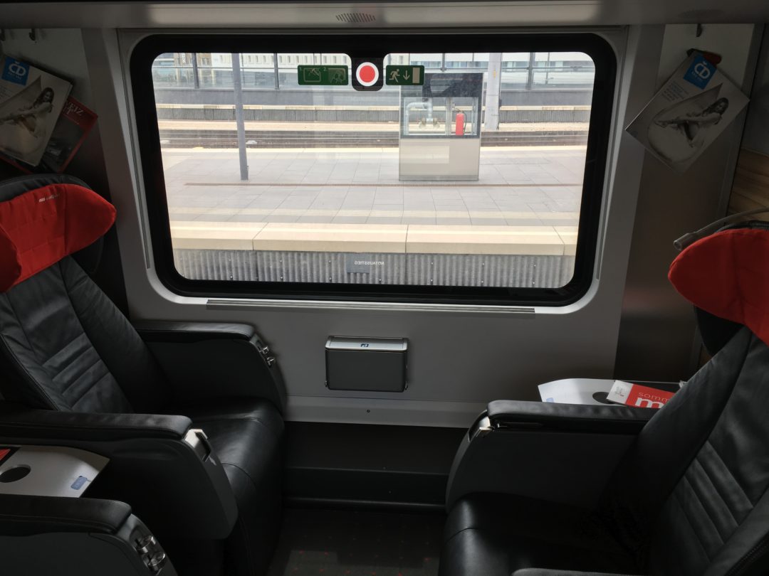 Railjet Business Class: Vienna to Prague Review - TravelUpdate