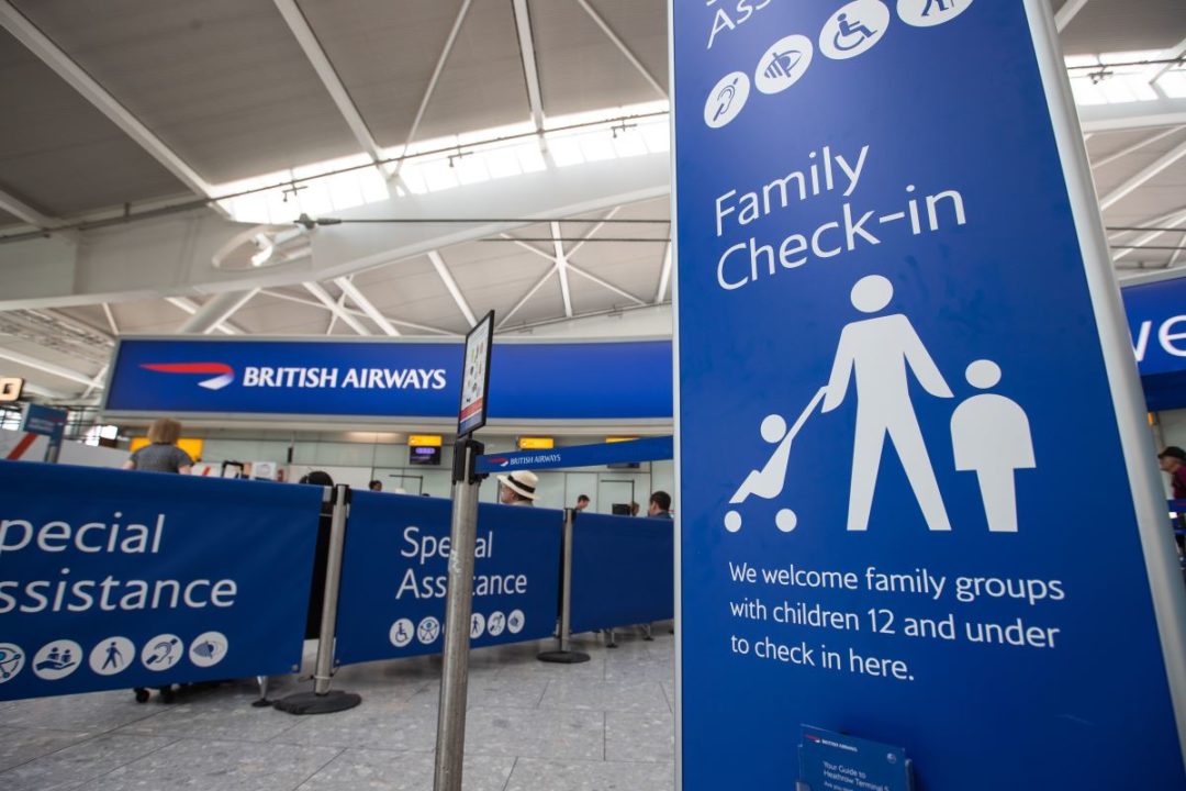 Travelling with kids under 12? Family check-in at British Airways ...
