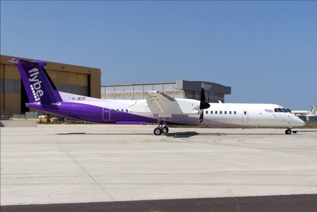 Here is a picture of the new FlyBe livery plus a paintshop video ...