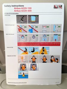 Review: A dazzling Swiss A220 business class flight Zurich to Dublin ...