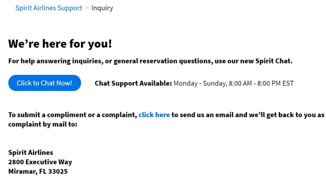 Spirit Airlines Credits Extended, and Chat Don't Call! - TravelUpdate