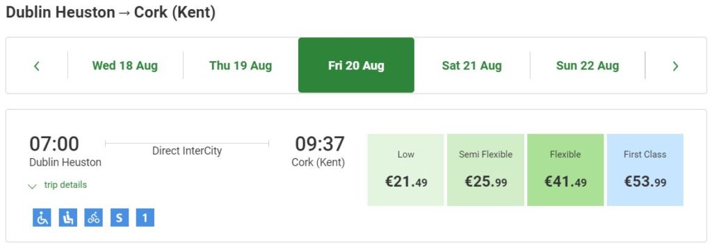 Do you know the secret first class upgrade trick on Irish Rail ...