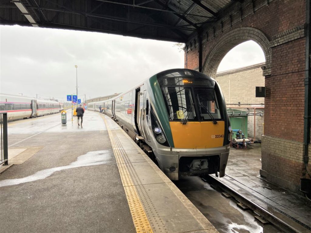 What does an intercity Irish Rail train in Ireland look like inside ...