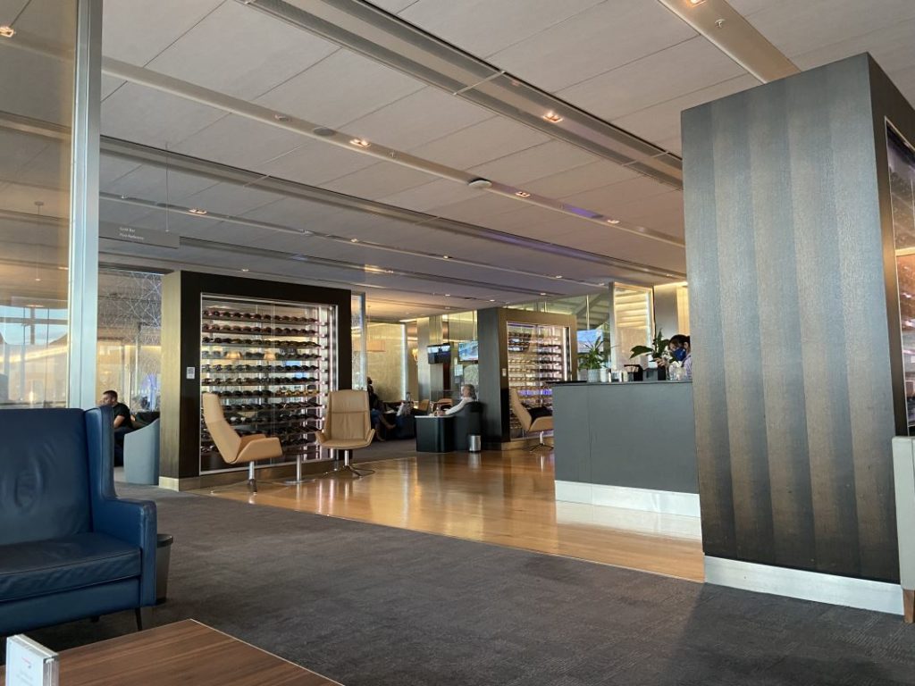 Tasting trendy treats on the British Airways first class lounge terrace ...