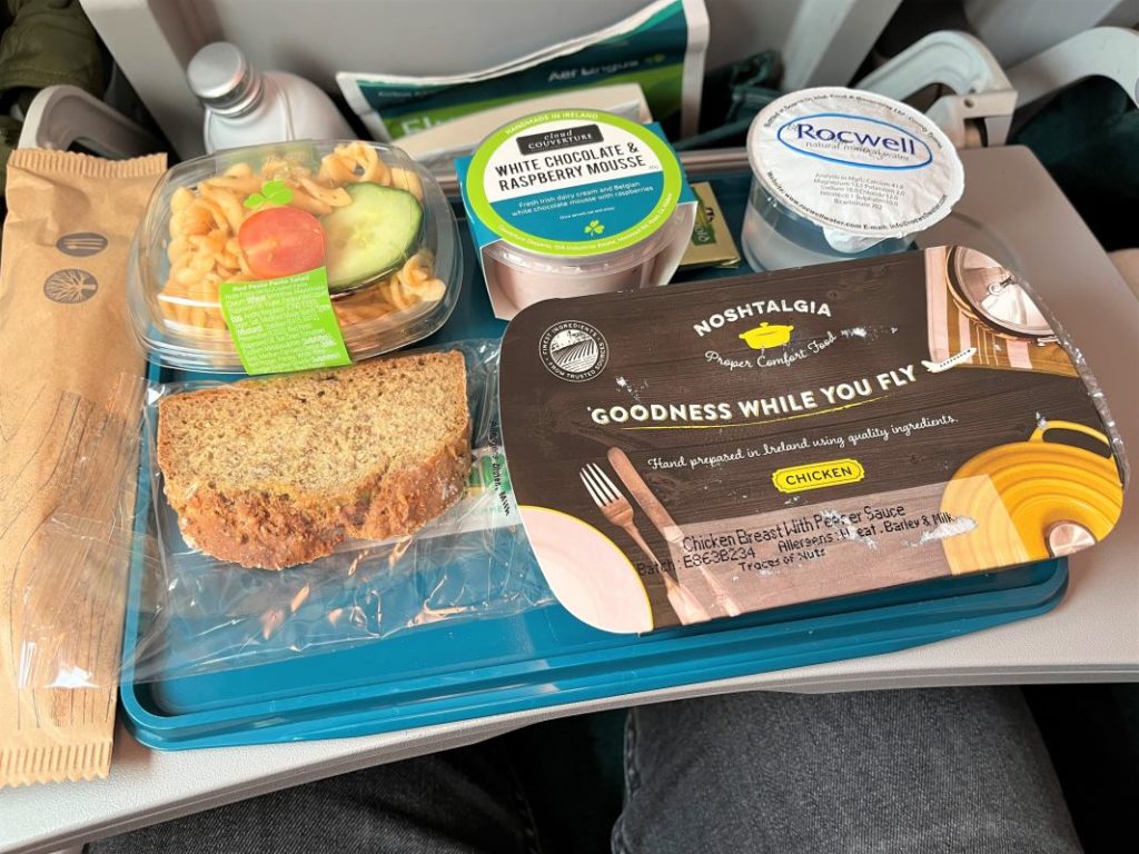 Review: Aer Lingus transatlantic economy class from Dublin to Chicago ...