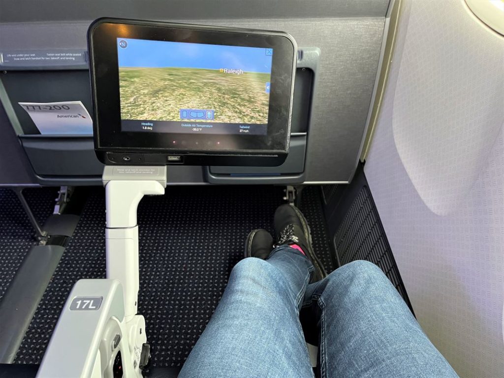 Review: American Airlines 777 Main Cabin Extra from Charlotte to Dublin ...
