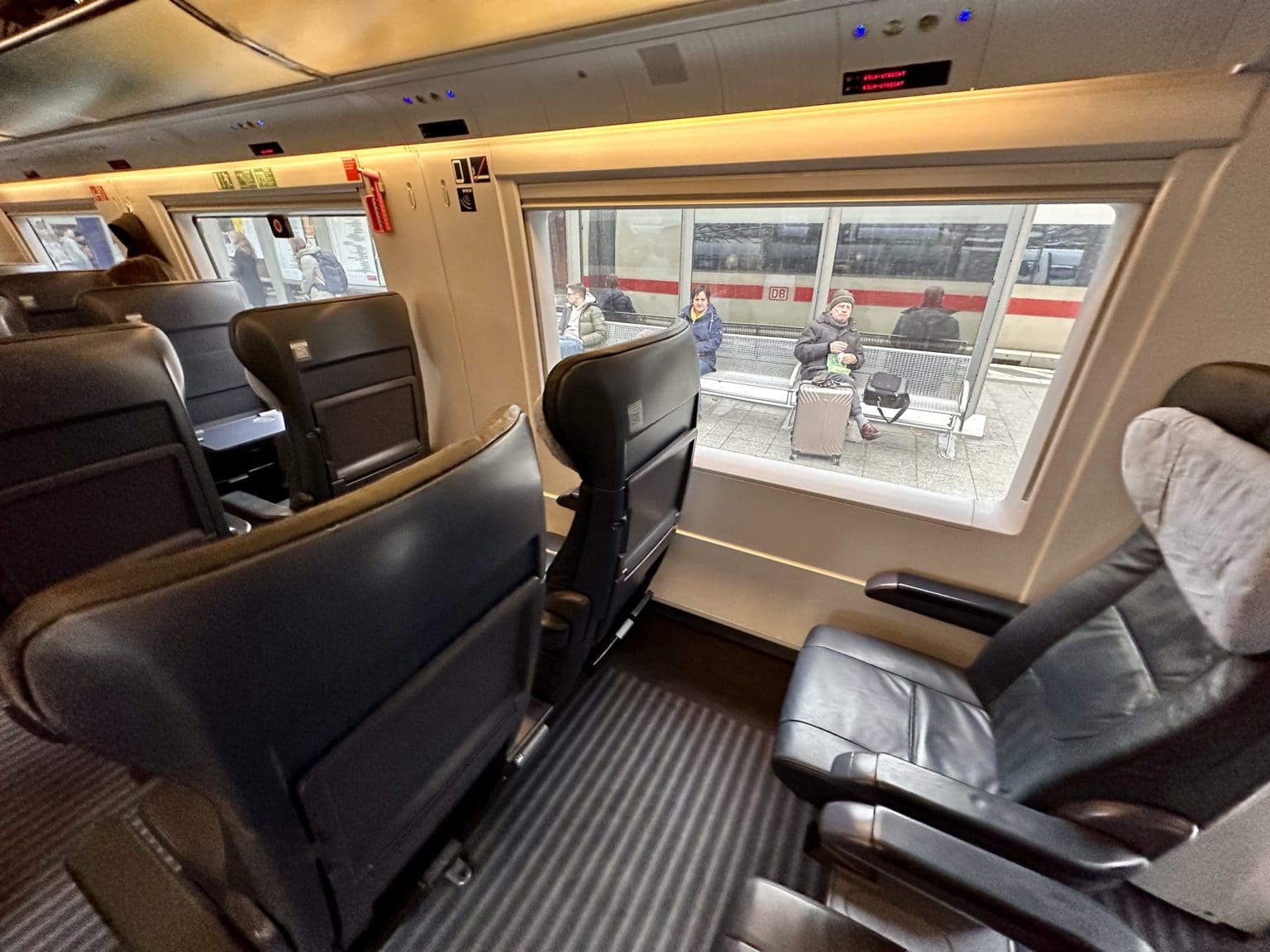 Intercity Express (ICE) First Class Train Review: Cologne to Amsterdam ...