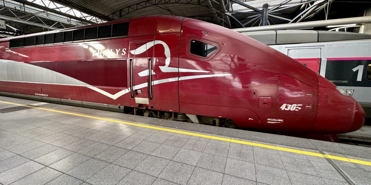 Train Review: Thalys Standard and Premium Class Amsterdam- Brussels ...