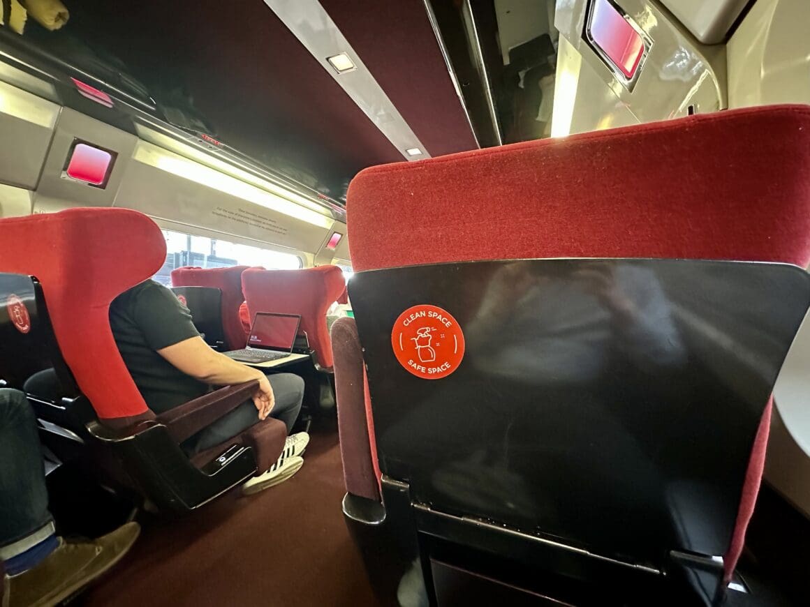 Train Review: Thalys Standard and Premium Class Amsterdam- Brussels ...