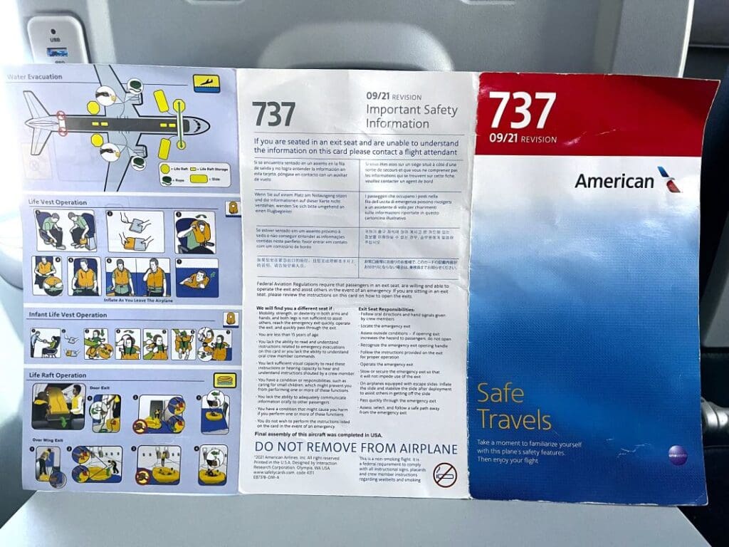 All aboard the American Airlines love plane from New York to Miami ...