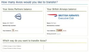 How do you transfer Avios between British Airways, Aer Lingus and ...