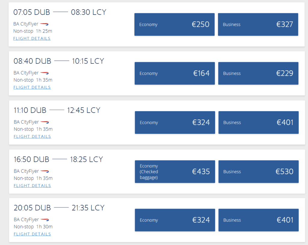 How does the British Airways free same day flight change work ...