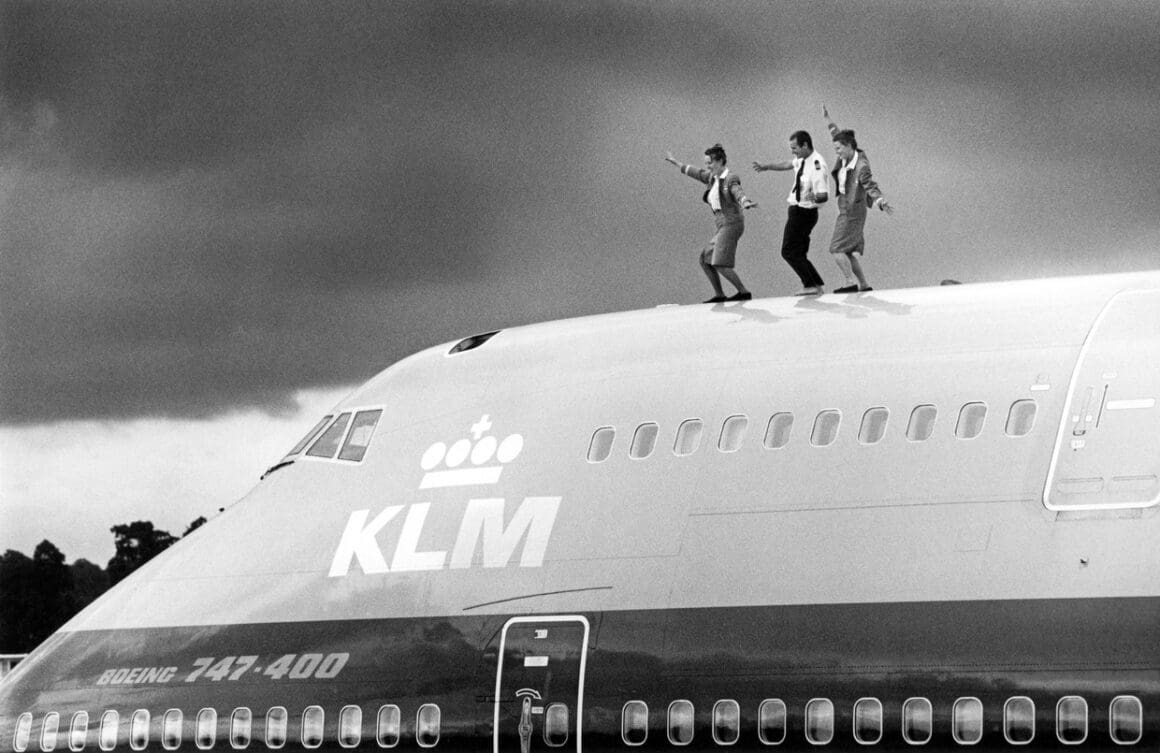 Remember when some KLM crew went surfing on top of a Boeing 747 ...