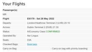 Here's how to find your Aer Lingus fare class for Avios earning before you book - TravelUpdate