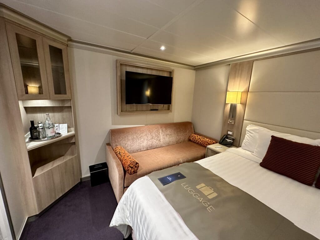 Room Review: Holland America Koningsdam Inside Cabin and Obstructed ...