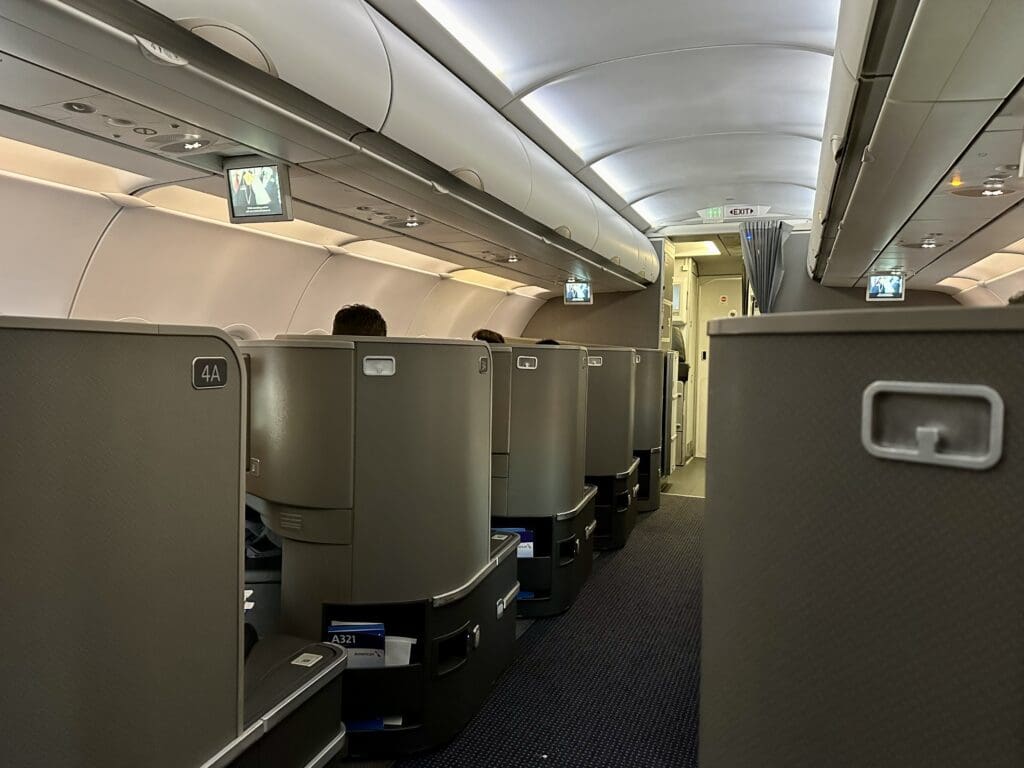 Review: Missing Half of the Entrees, American Flagship First (JFK-LAX ...