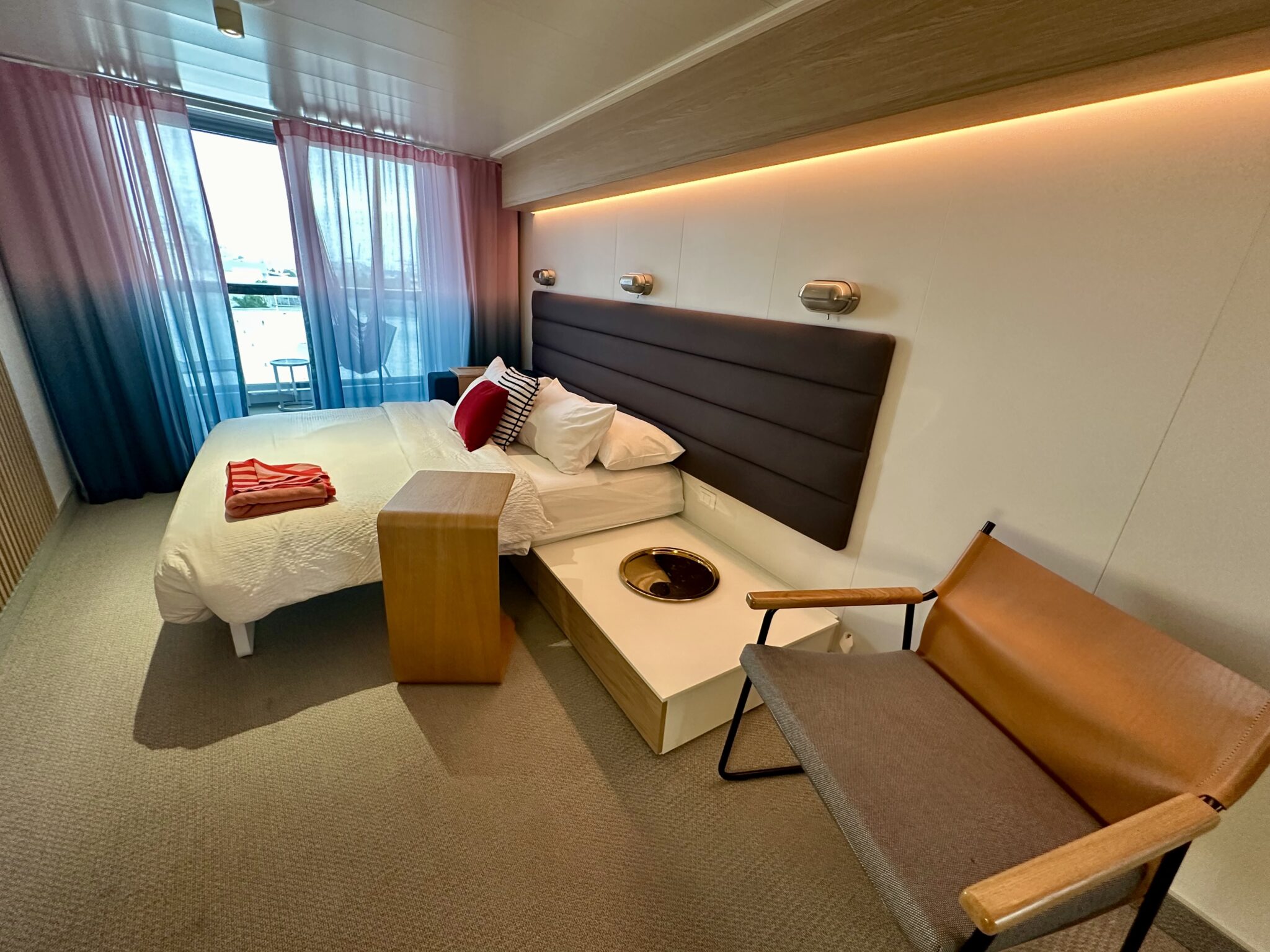 Virgin Voyages Scarlet Lady: Sea Terrace Cabin Review - TravelUpdate