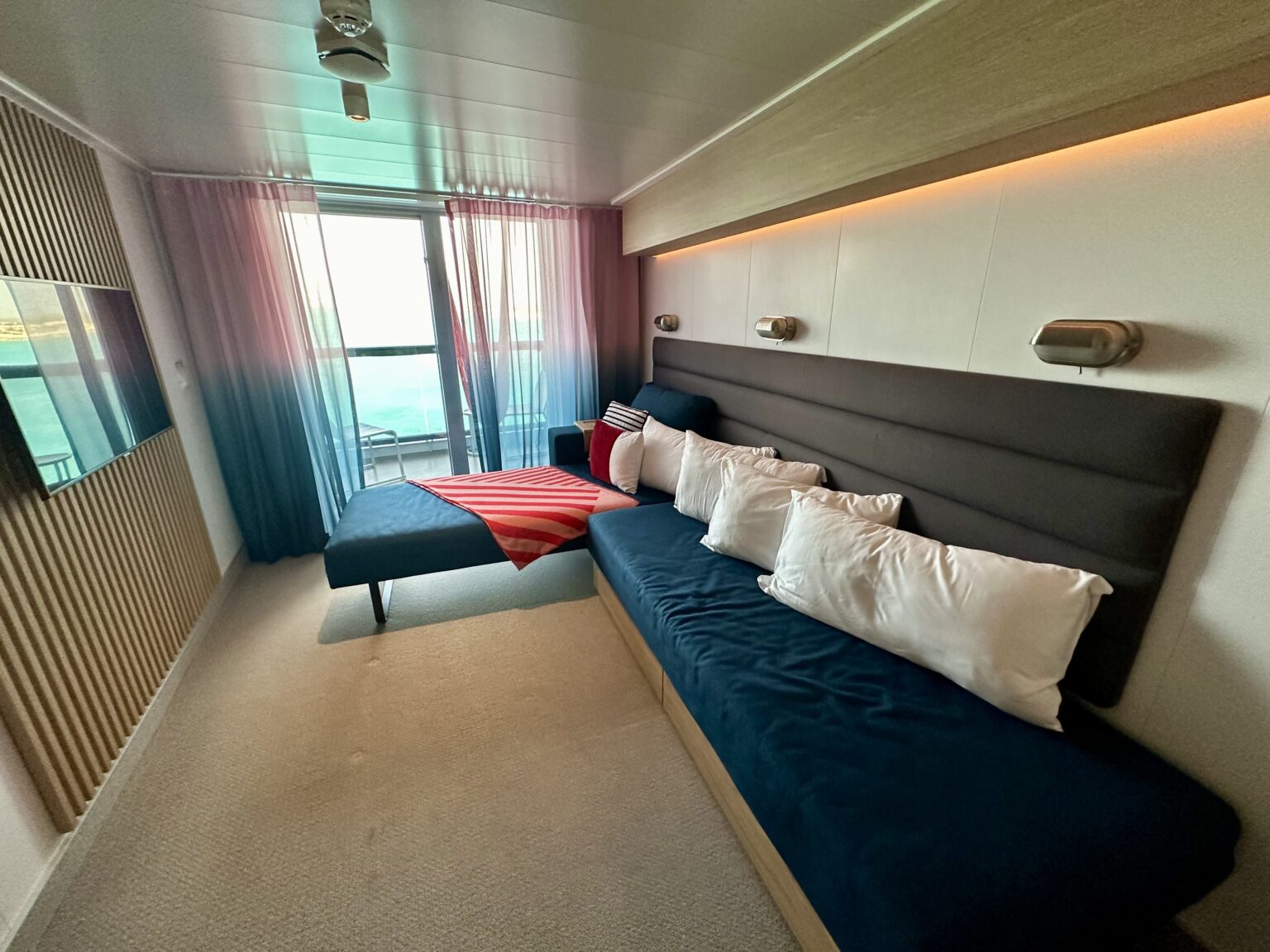 Virgin Voyages Scarlet Lady: Sea Terrace Cabin Review - TravelUpdate