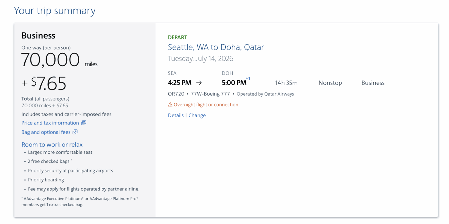 Guide: How Many AAdvantage Miles Do You Need for a Flight? - TravelUpdate