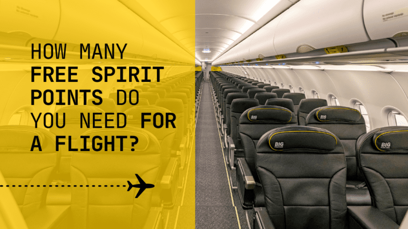How Many Spirit Points Do You Need for a Free Flight? - TravelUpdate