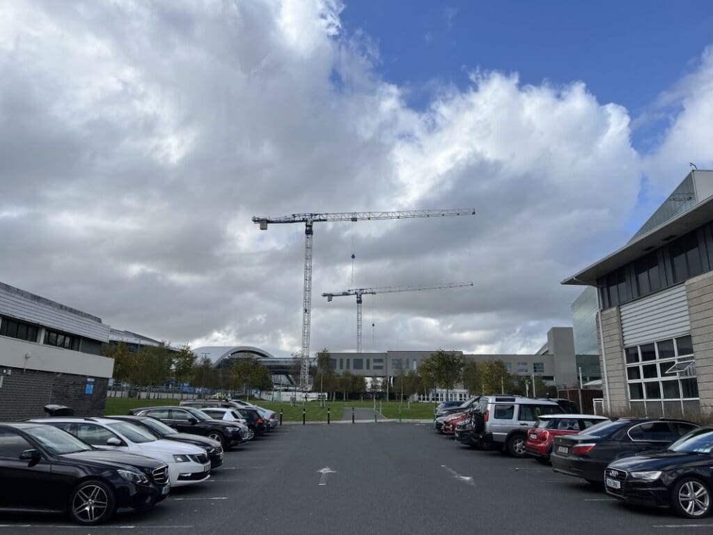 What are these cranes building at Dublin Airport? - TravelUpdate