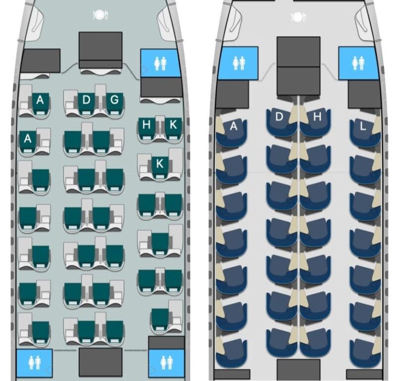 Could Aer Lingus select the AirLounge seat for business class ...