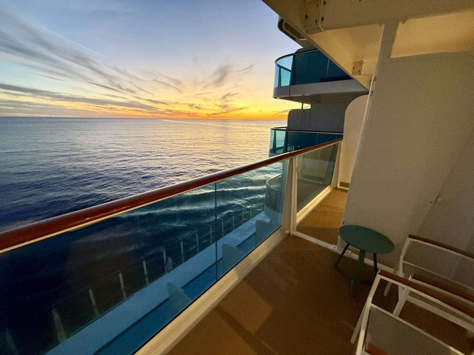 The New Sun Princess Deluxe Balcony Cabin Review - TravelUpdate