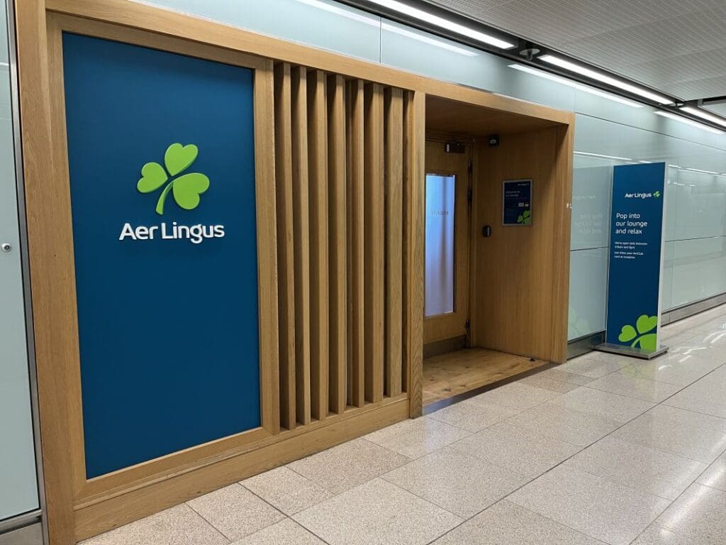 Have you seen the food on offer in the Aer Lingus Dublin lounge ...