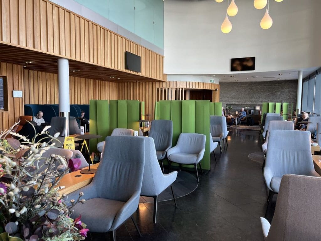 Have you seen the food on offer in the Aer Lingus Dublin lounge ...