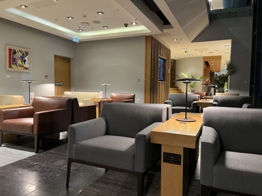 Have you seen the food on offer in the Aer Lingus Dublin lounge ...