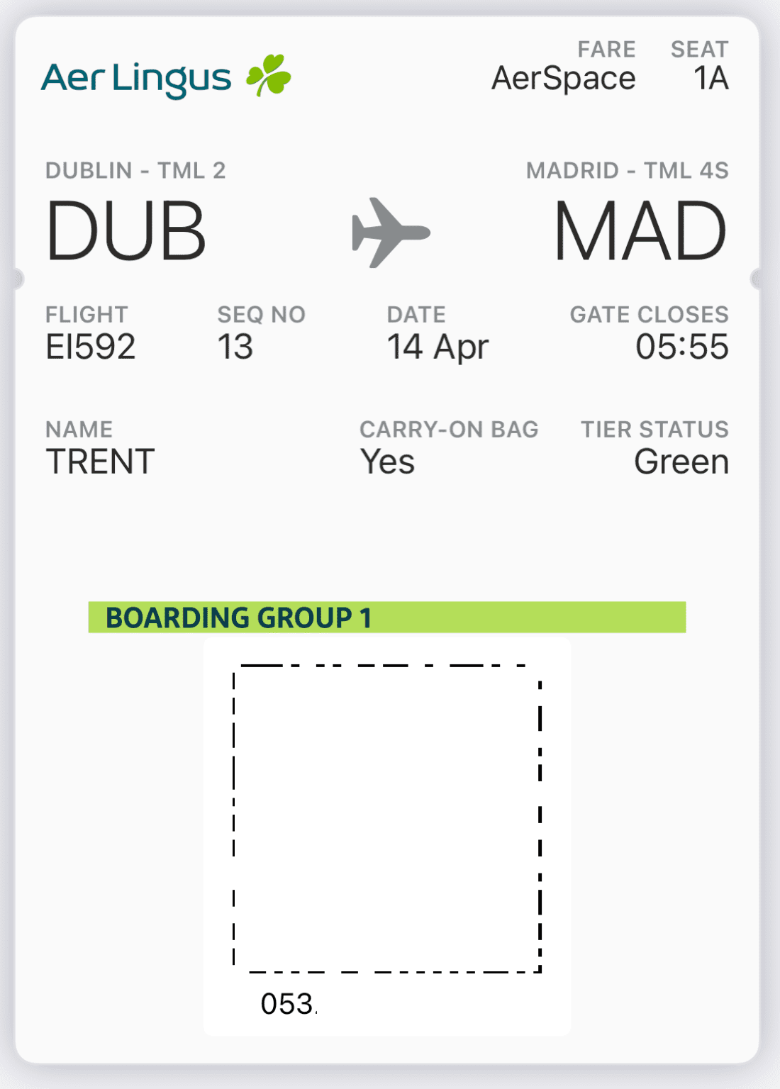 Do you prefer mobile boarding passes or old school physical cards ...