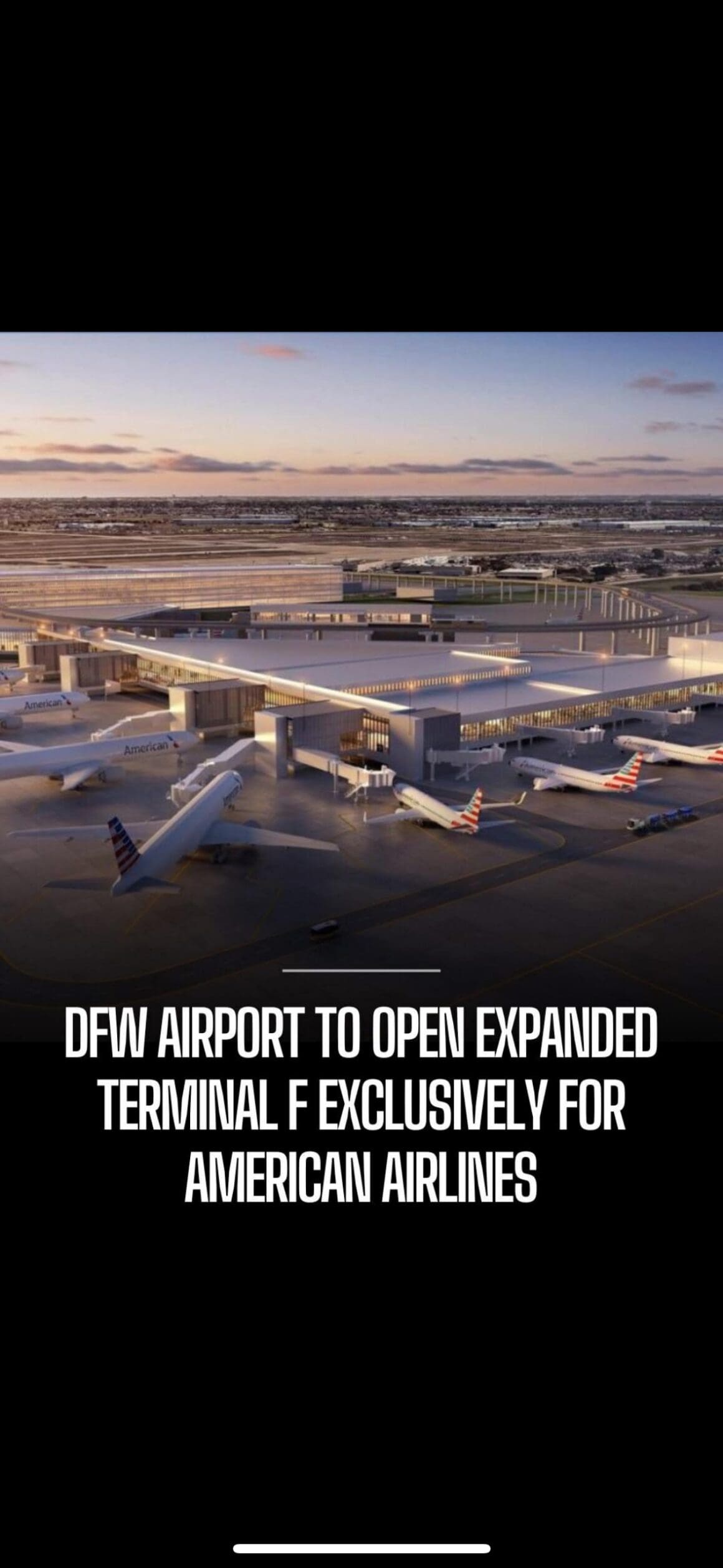 Update: The changes to the new Terminal F at DFW airport - TravelUpdate