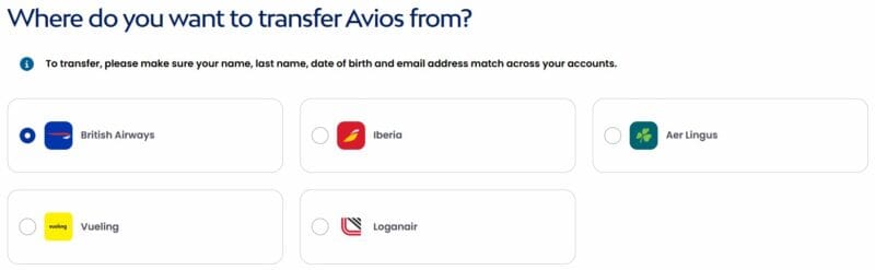 Rejoice! There is a new Transfer Avios tool and it actually works ...