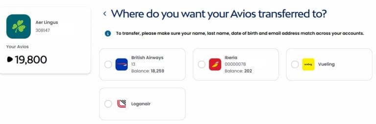 Rejoice! There is a new Transfer Avios tool and it actually works ...