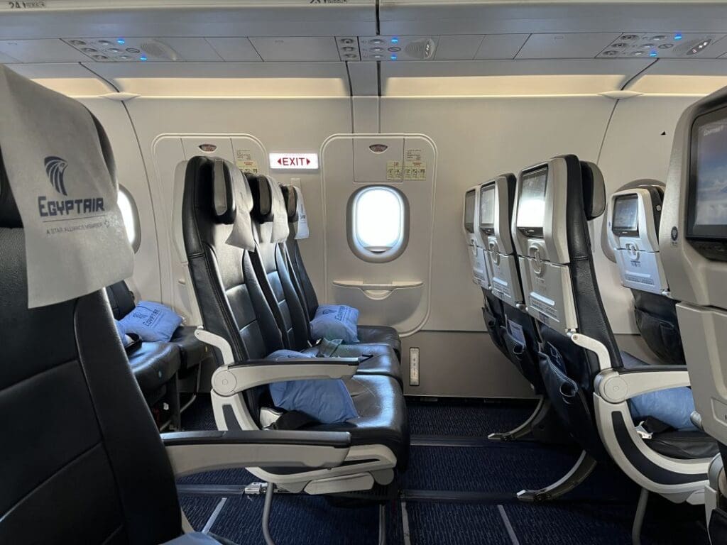 Review: Egyptair economy class from Dublin to Cairo on the A320neo ...