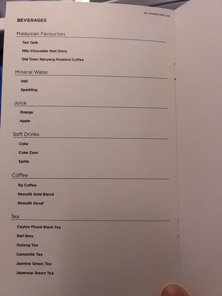 Malaysia Airlines Business Class Review [Airbus A330-300] - TravelUpdate